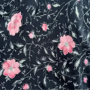 Vintage | Dresses | Vintage Silk Floral Dress Phoebe Buffay Whimsigoth ...